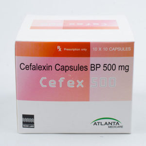 Cefex 500,Cephalexin - Atlanta Medicare Co.,Ltd.